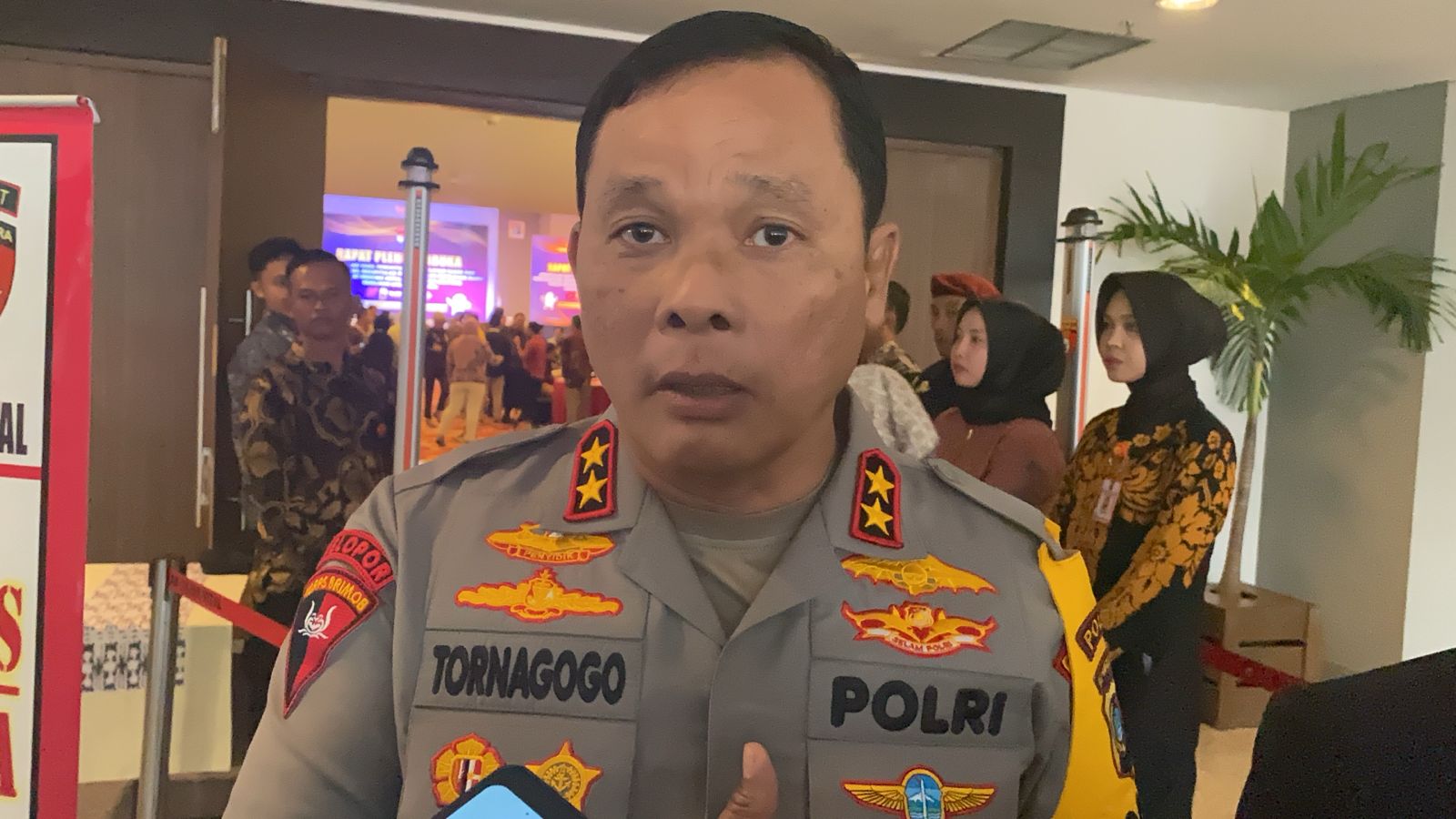 Polda Babel Terjun 560 Personel Amankan Rapat Pleno Terbuka Rekapitulasi Perolehan Suara Tingkat ...